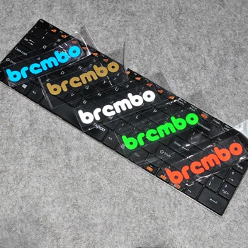 10X2cm Car Brake Caliper Stickers for Brembo Lettering Vehicle Decals ...