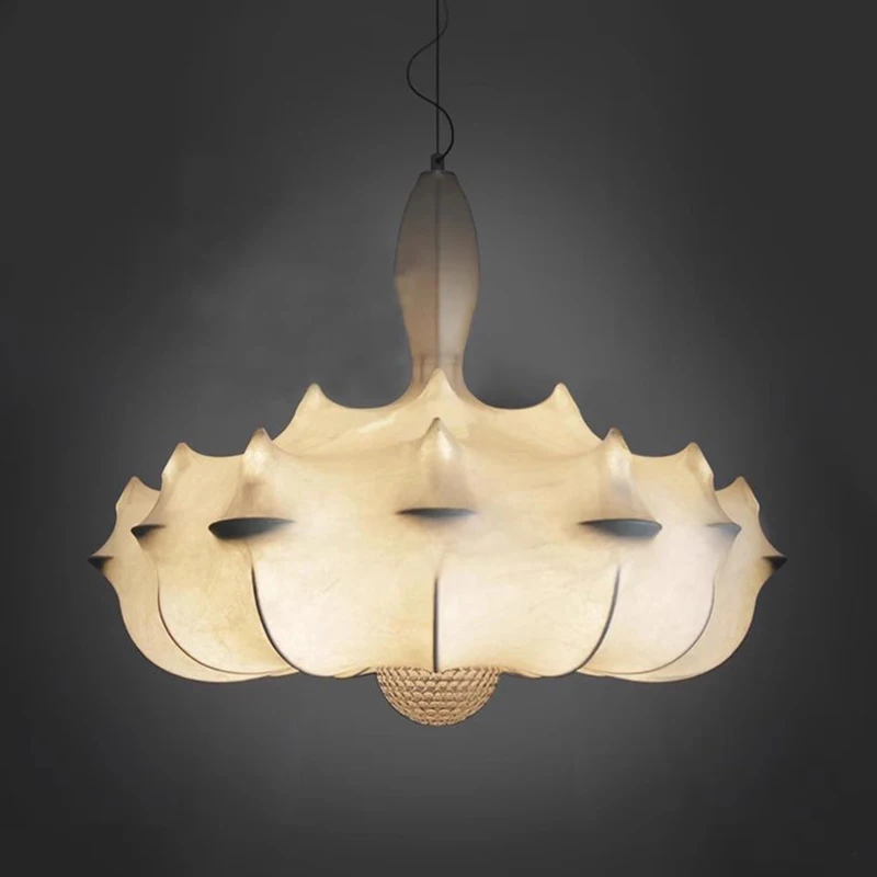 Modern-Silk-Pendant-Light-Luxury-Italian-Designer-Hanging-Lamp-For ...