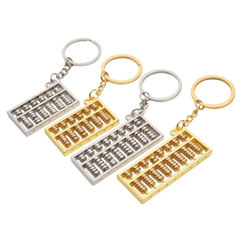 Abacus-Keychain-Chinese-Classical-Calculator-Key-Chain-Metal-Wallet ...