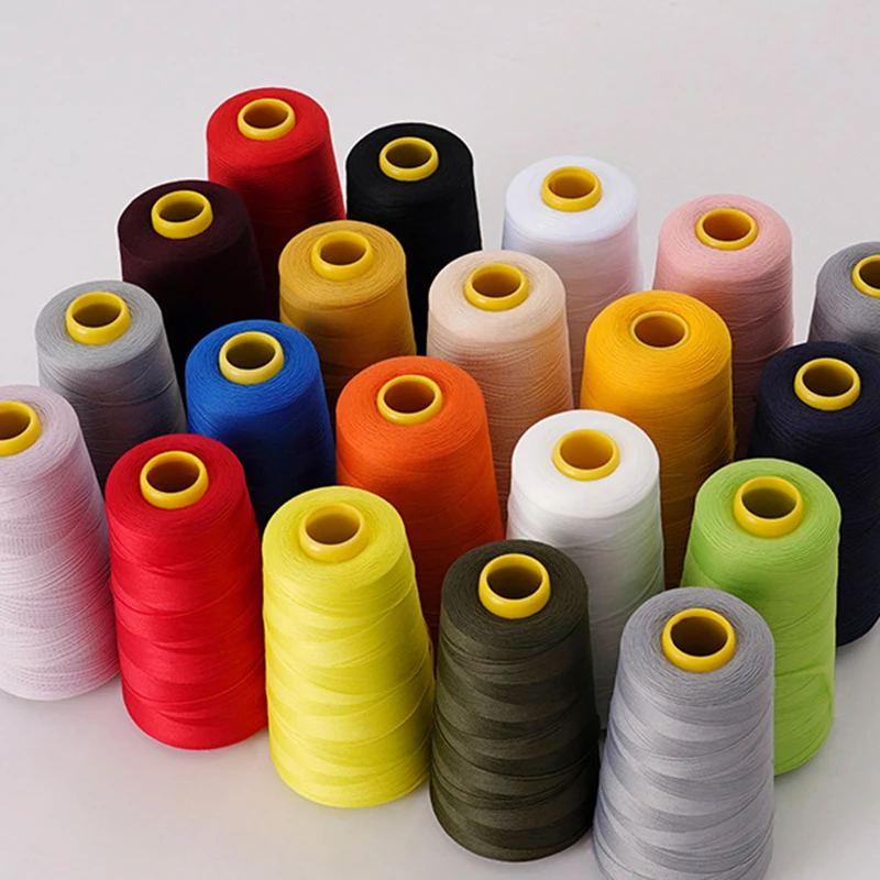 100D-3000yards-High-Strength-Elastic-Thread-Sewing-Thread-Multi-Color ...