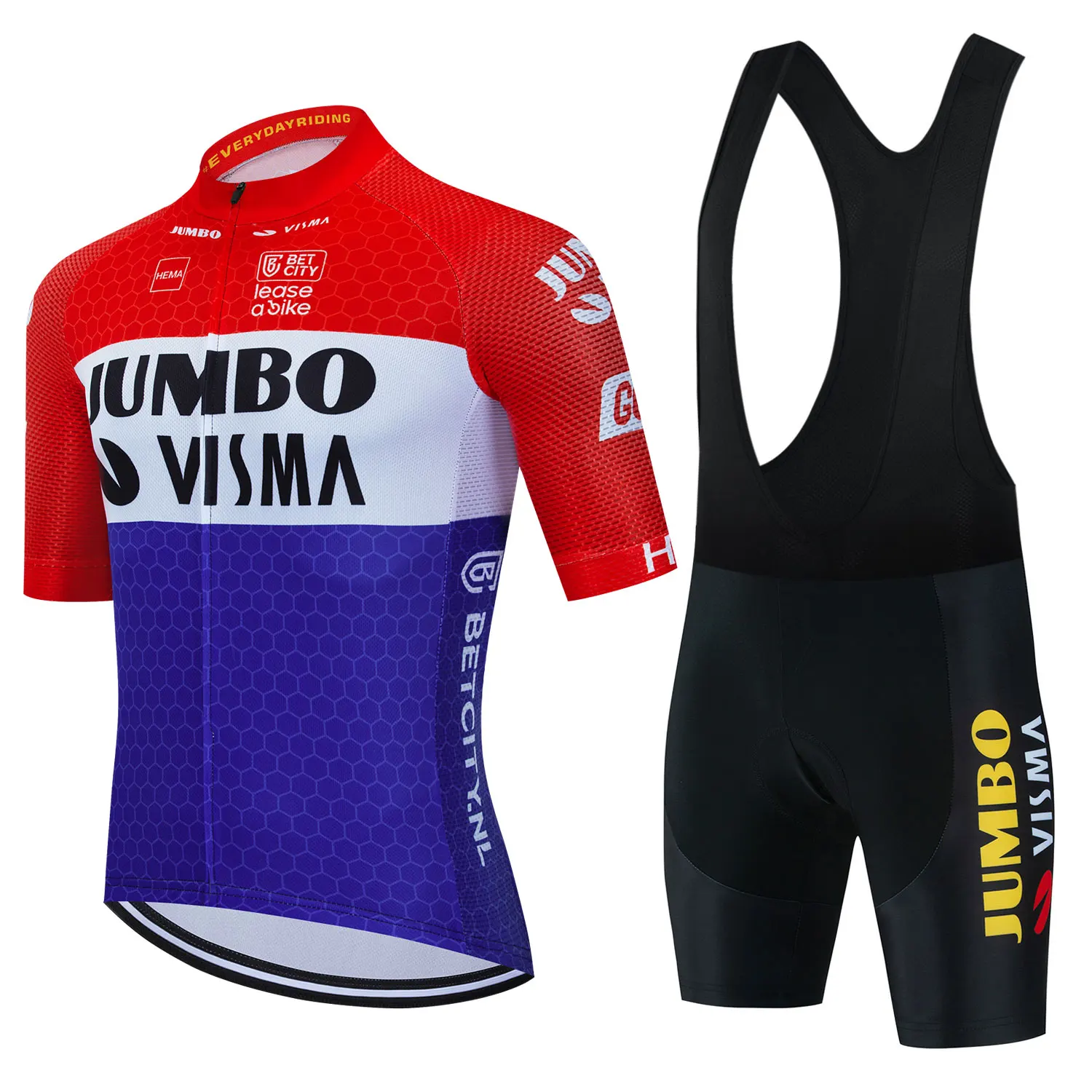 Jumbo Visma Conjunto de Ropa de Ciclismo para hombre, Conjunto de ...