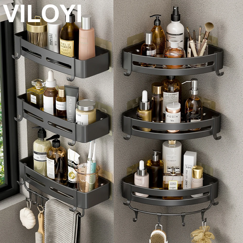 VILOYI-Bathroom-Corner-Shelves-No-Drilling-Shower-Shampoo-Storage-Racks ...