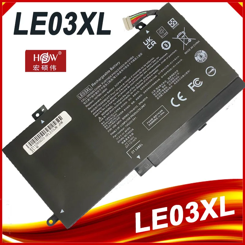 LE03XL-LE03-Battery-For-HP-ENVY-X360-M6-W102DX-W102DX-796356-005-HSTNN ...