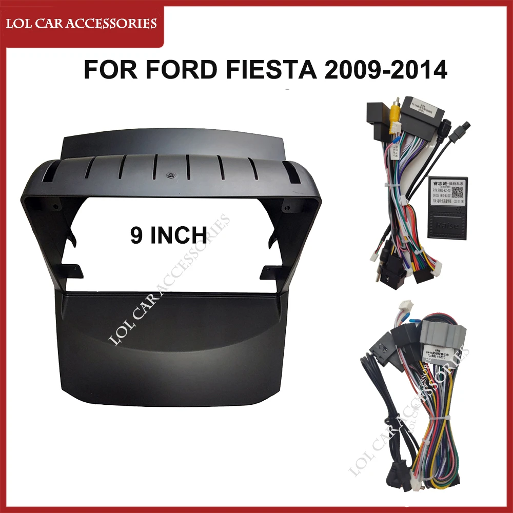 Lca For Ford Fiesta 2009-2014 9 Inch Radio Car Android Mp5 Player ...