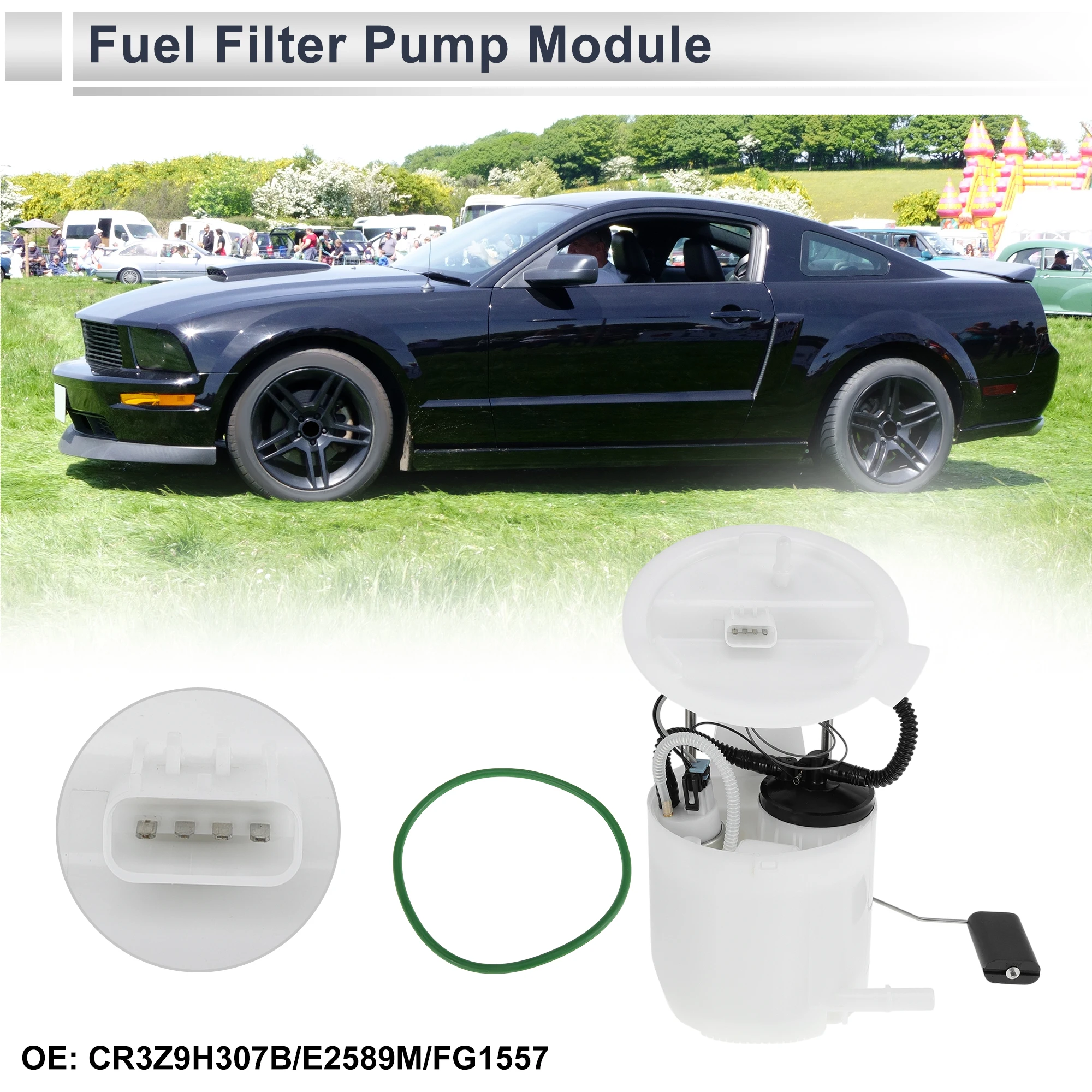 X Autohaux Electric Fuel Pump Assembly for Ford for Mustang 2011 2012 ...