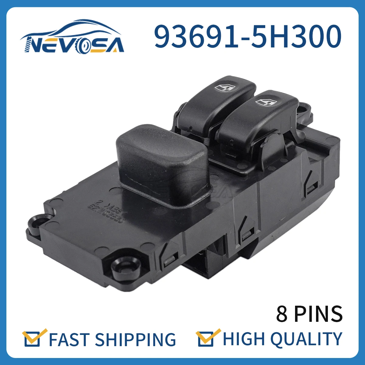 Nevosa 93691-5H300 Master Power Window Electric Switch For Hyundai HD65 ...