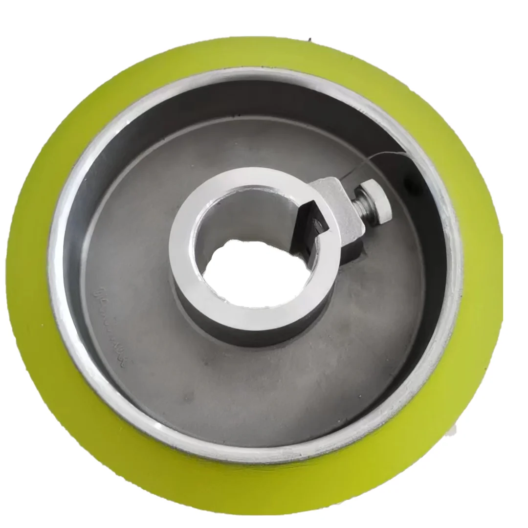 Durable-Aluminum-Core-Ruuber-Wheel-for-Four-Sided-Moulder-Planer ...