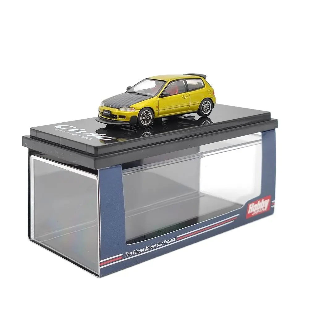 Hobby-Japan-1-64-For-Civic-EG6-JDM-STYLE-MESH-WHEEL-Yellow-HJ641017FY-Diecast-Model-Toys.jpg