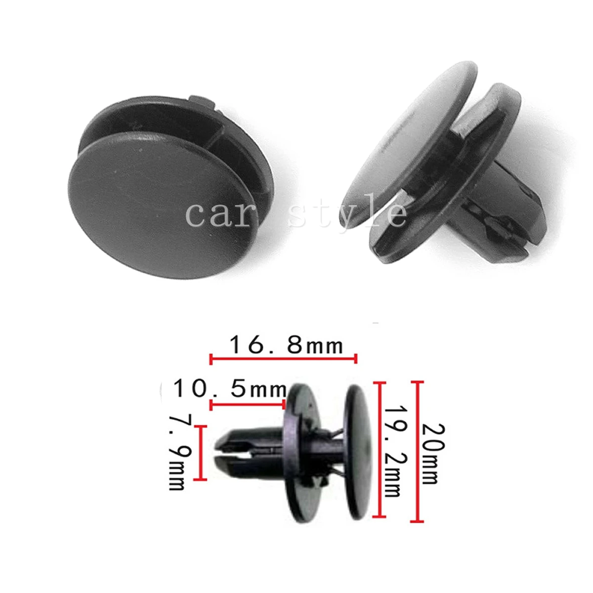 10-50-100-500x-OEM-Spec-Fender-Push-Type-Retainer-Clips-For-Honda-Acura ...