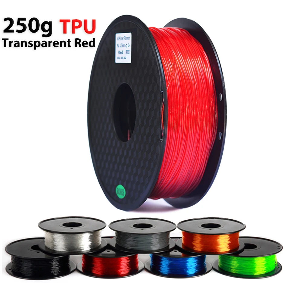 1-75mm-250g-Transparent-Red-Blue-Elastic-Flexible-TPU-3D-Printer ...