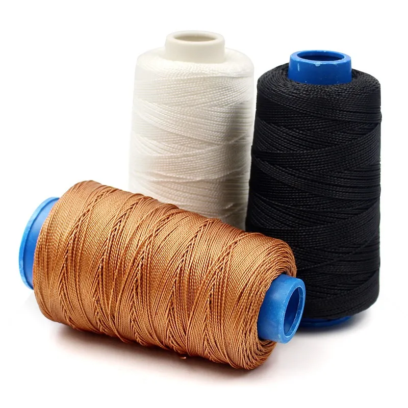 DIY-Apparel-Sewing-Threads-300m-Black-White-Nylon-Hand-Thick-Rough ...