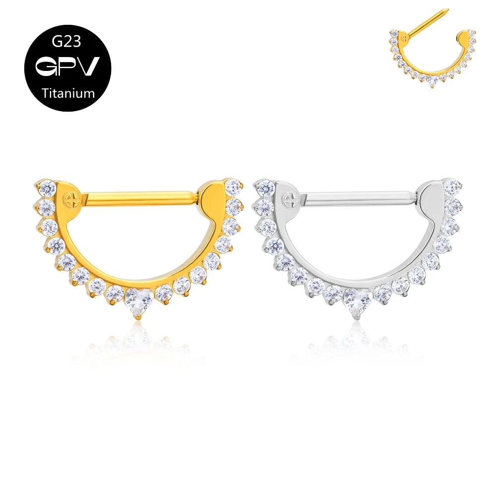 ASTM-G23-Titanium-C-shaped-Open-Nose-Septum-Ring-Vacuum-Plating-Gold ...