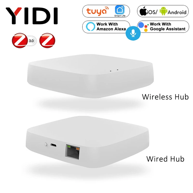 Zigbee Gateway Wired | Hub Wifi Smart Life | Voice Controller | Hub ...