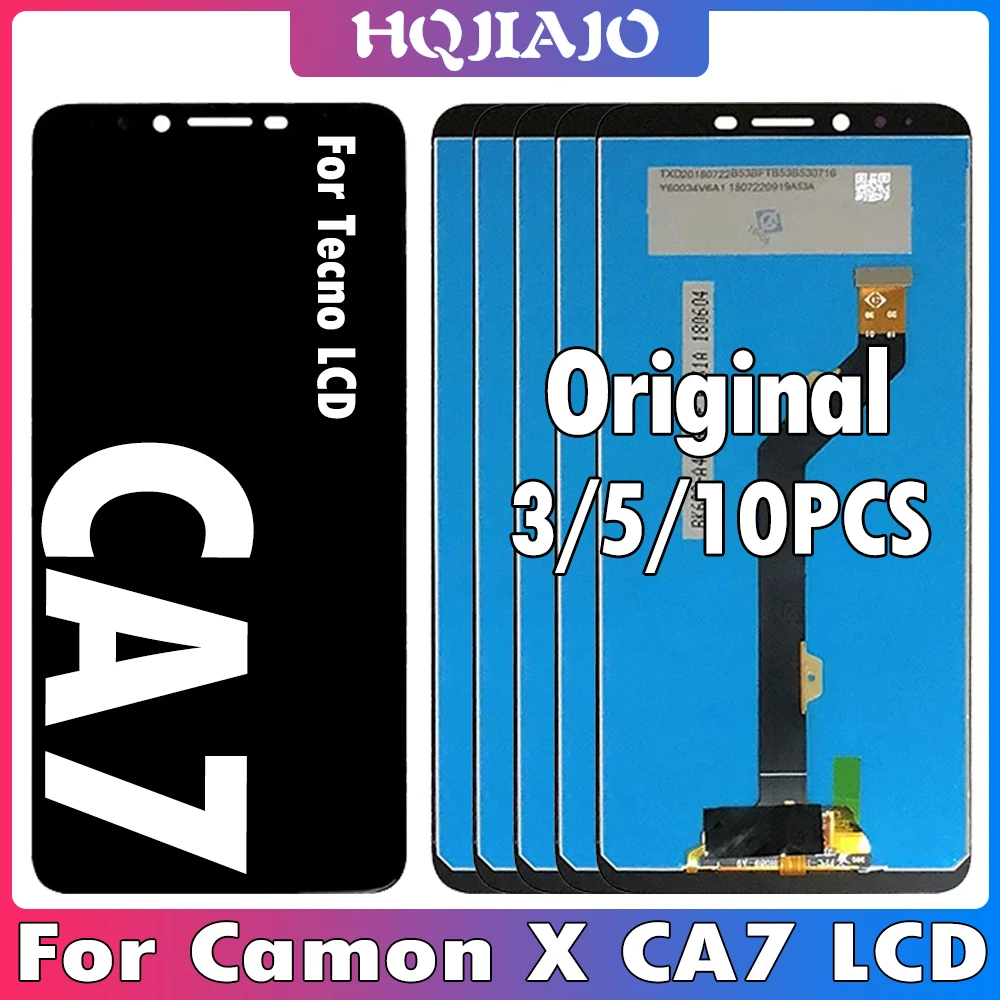 3/5/10PCS Original For Tecno CA7 LCD Display Touch Screen Digitizer ...
