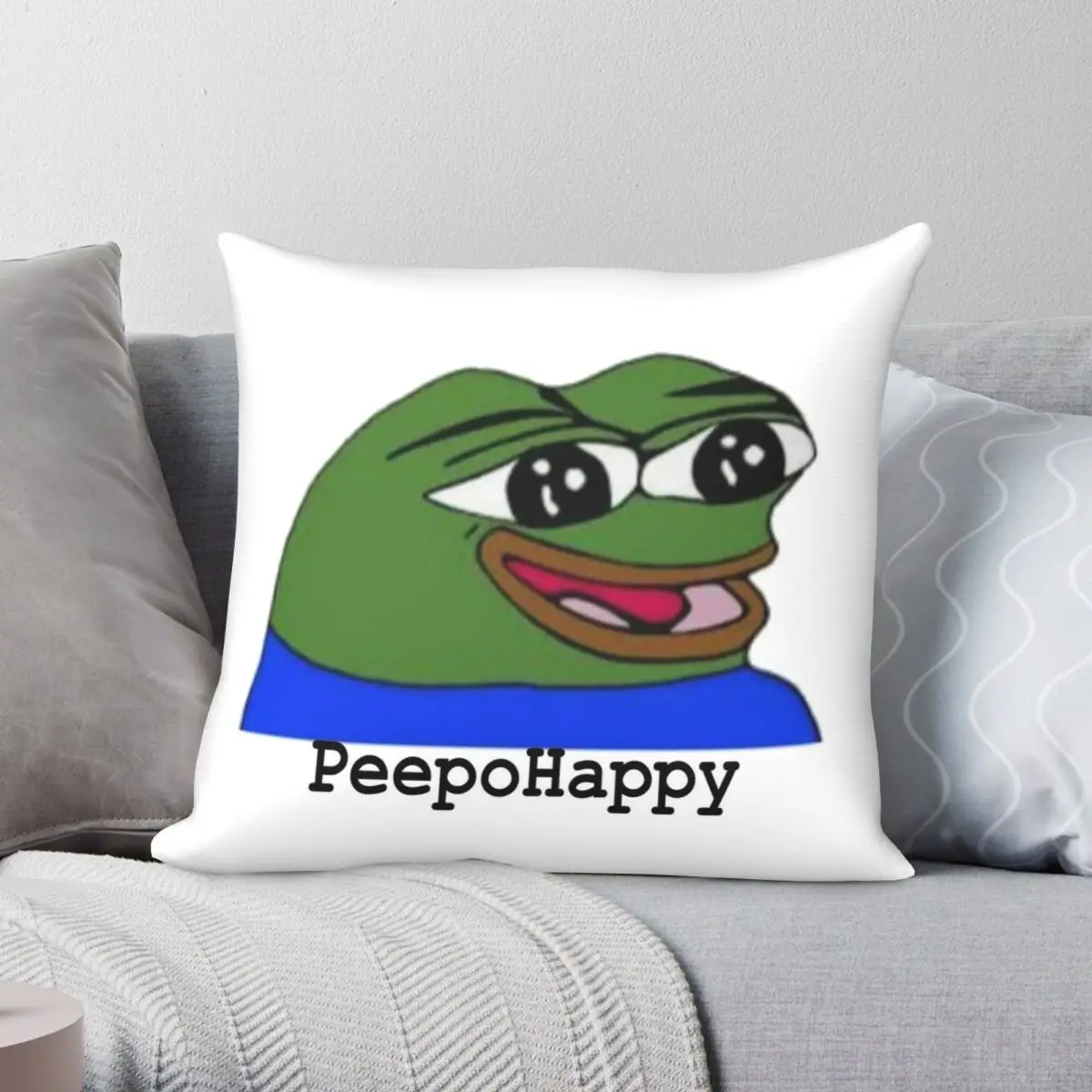 Pepe-Frog-Peepo-Happy-Square-Pillowcase-Polyester-Linen-Velvet-Pattern ...