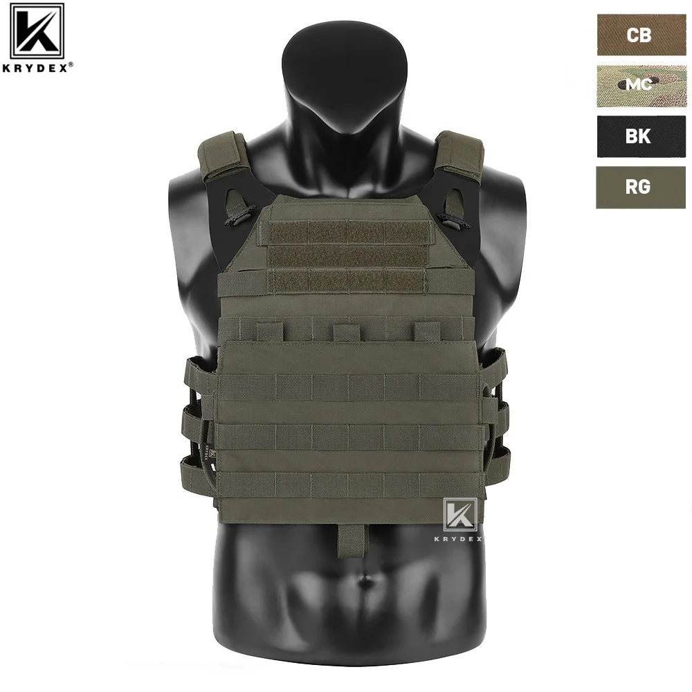 KRYDEX Tactical Vest JPC 2 Plate Carrier Vest Front MOLLE Flap Quick ...