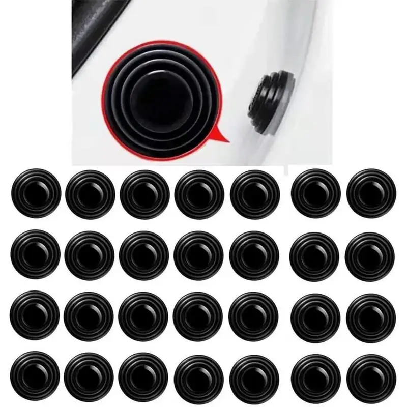 Car-Door-Anti-Collision-Silicone-Pads-Shock-Absorber-Gasket-Anti-shock ...