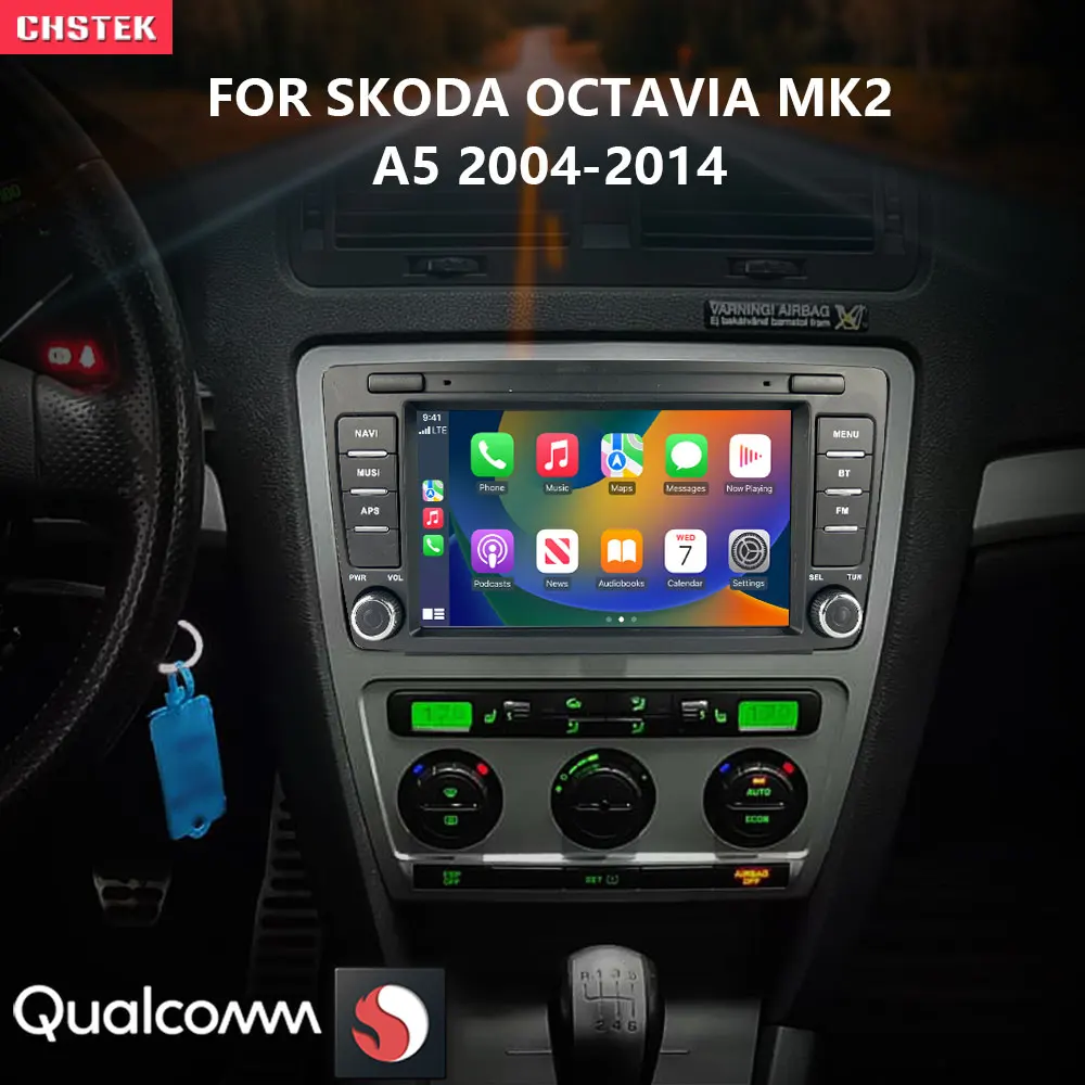CHSTEK-Car-Radio-Multimedia-DVD-Player-Carplay-Android-Qualcomm-WIFI ...