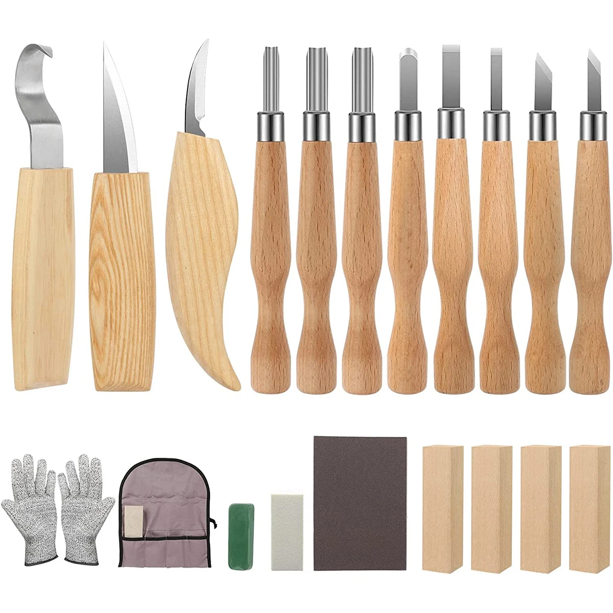Wood-Carving-Tool-Set-Ergonomic-Wood-Whittling-Kit-Portable-Sharp-Wood ...