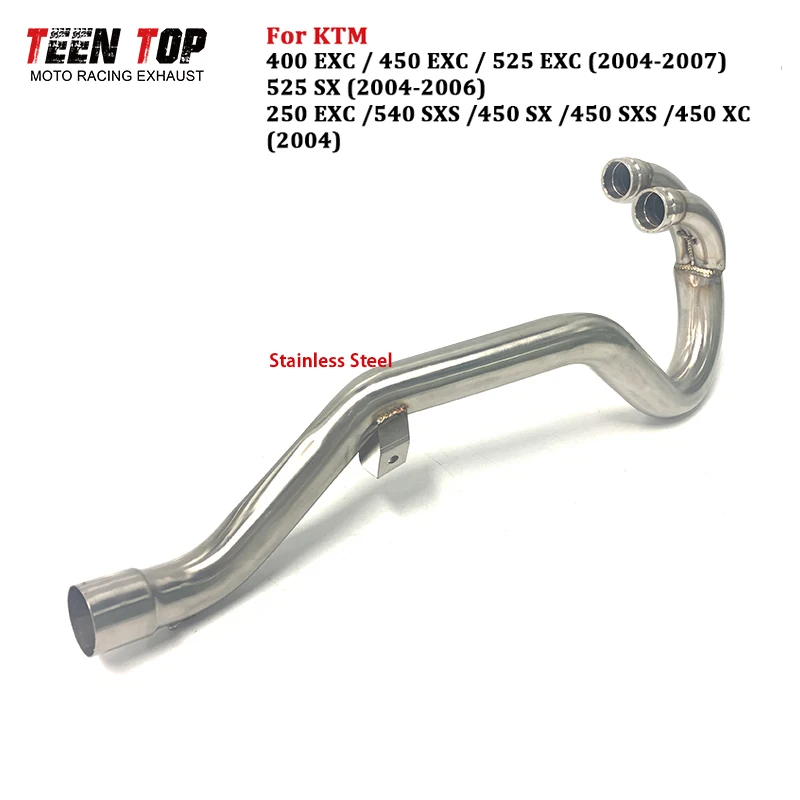 Offroad Bike Exhaust Pipe For KTM 525EXC 450EXC 400EXC 540SXS 250EXC ...