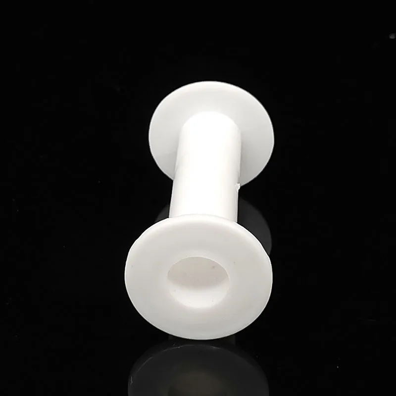 400-100-50Pc-Mini-53-26mm-White-Plastic-Bobbin-Empty-Thread-Spool-For ...
