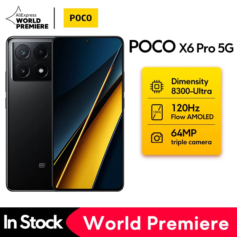 POCO-X6-Pro-5G-Smartphone-Vers-o-Global-256GB-512GB-Dimens-o-8300-Ultra ...