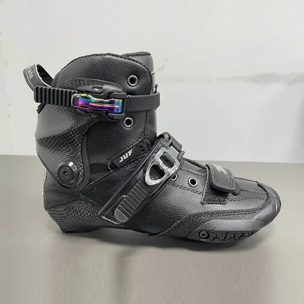 Original JUFENG Carbon Fiber Skate Boots Carbon Cuff Professional ...