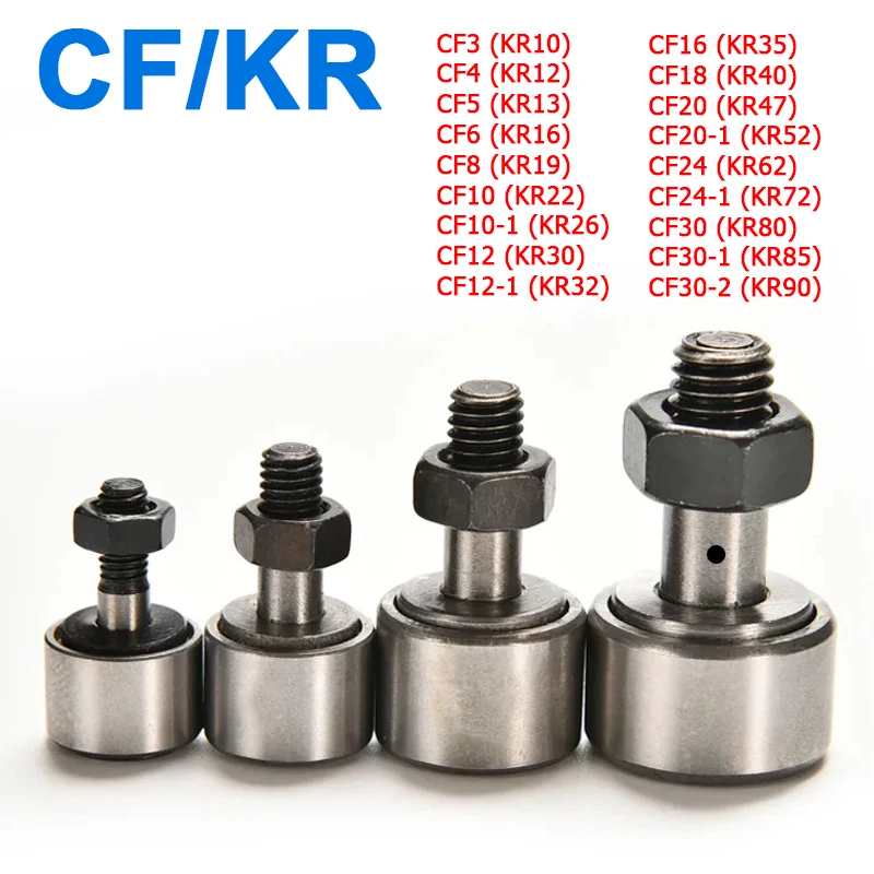 Cam Needle Roller Bearing Bolt Type CF3 CF4 CF5 CF6 CF8 CF10 CF12 CF16 ...