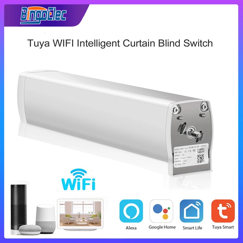Tuya WIFI Intelligent Curtain Motor Ultra Quiet Electric Wireless ...