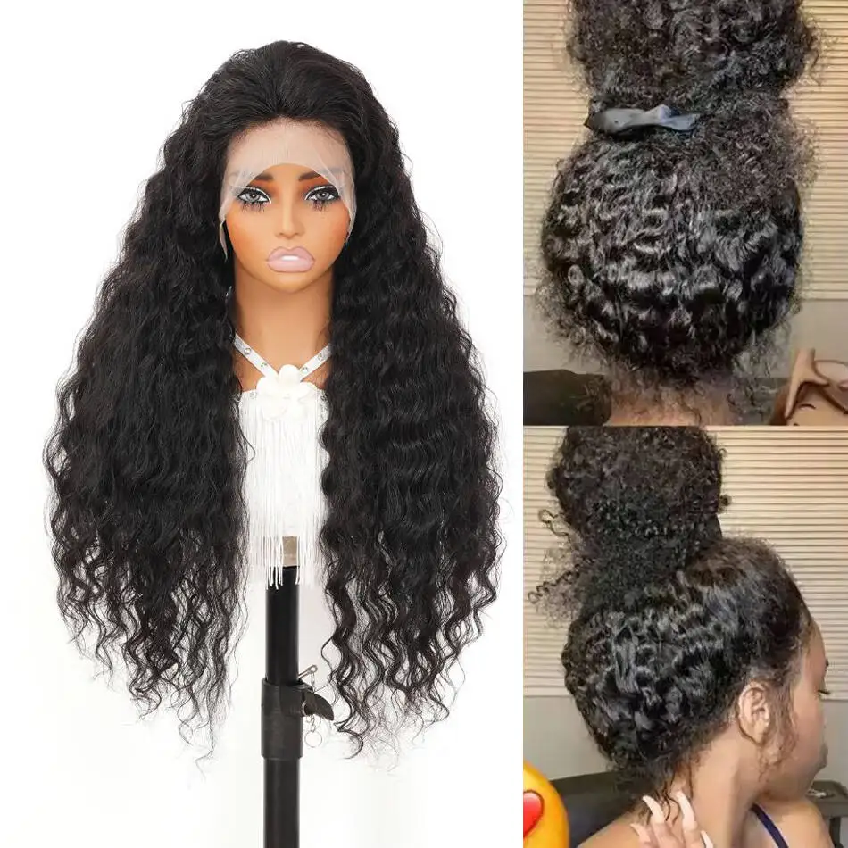 Deep Wave Lace Front Wigs Human Hair 13x4 Lace Front Wig Human Hair Hd ...