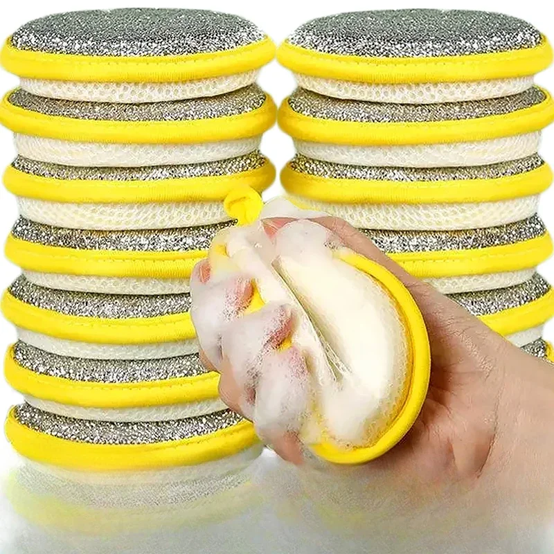 10-3pcs-Double-Side-Dishwashing-Sponge-Household-Thickened-Cleaning ...