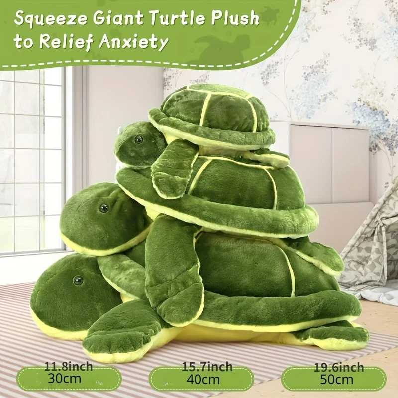 Sea-Turtle-Stuffed-Animal-Babies-Mommy-Turtle-Plush-Toy-Stuffed-Animal ...