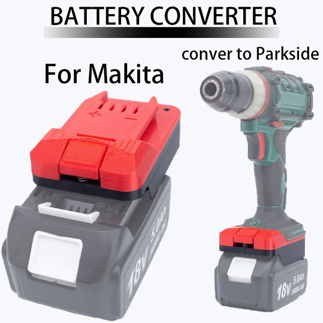 Battery Adapter Parkside Makita Parkside Battery Adapter, 51% OFF