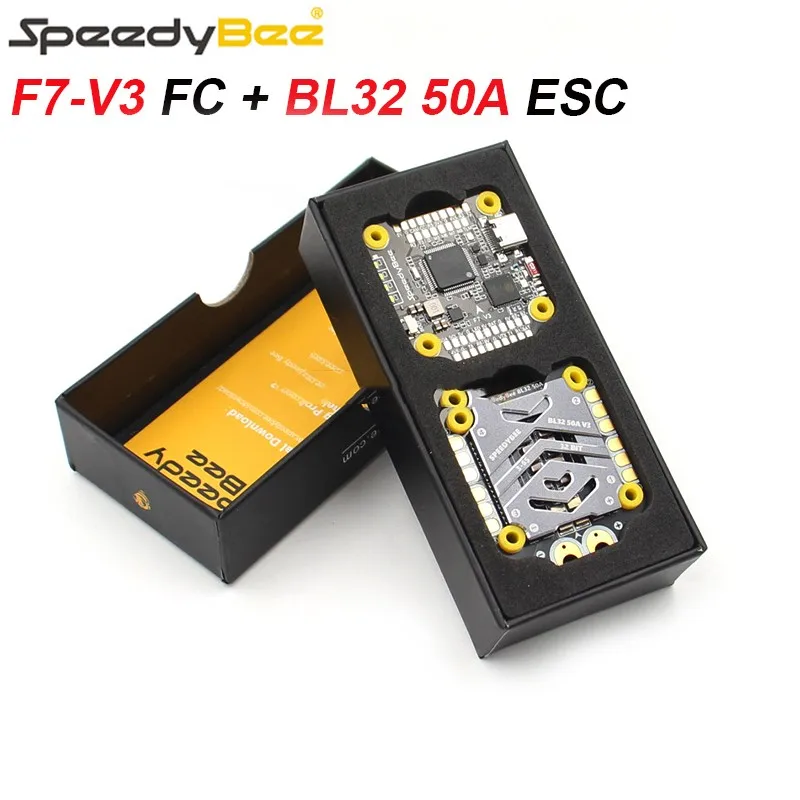 SpeedyBee F7 V3 50A Stack F722 Flight Control BL32 50A 4in1 ESC3~6S Lipo with Blackbox Analyzer ...