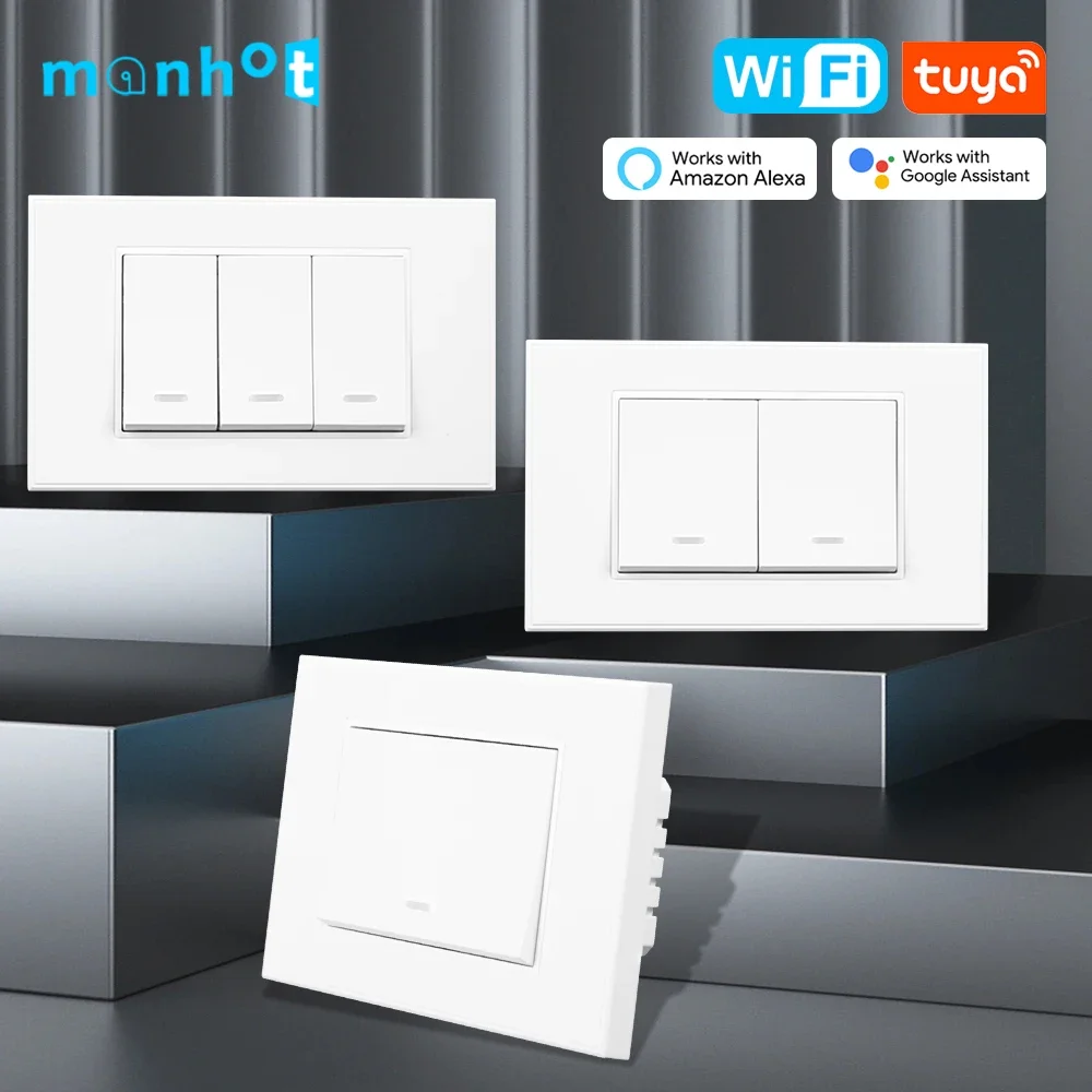 Tuya-WiFi-Zigbee-Smart-Life-Light-Push-Button-Physical-Switch-No ...