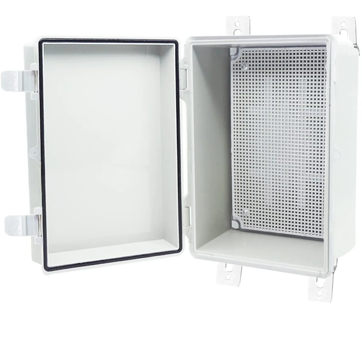 Junction Box, Hinged Cover IP67 Waterproof ABS Project Box , Electrical ...