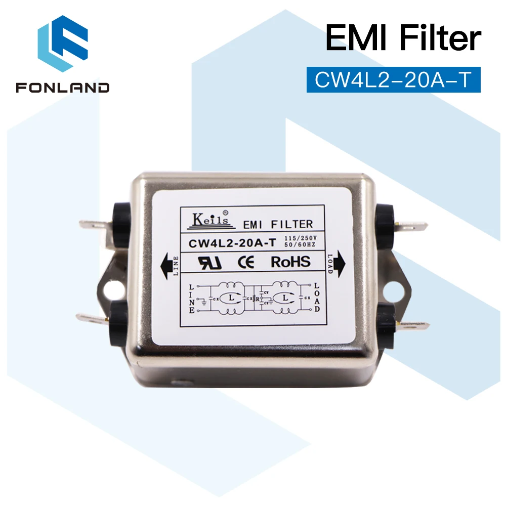 FONLAND-Power-EMI-Filter-CW4L2-10A-T-CW4L2-20A-T-Single-Phase-AC-115V ...