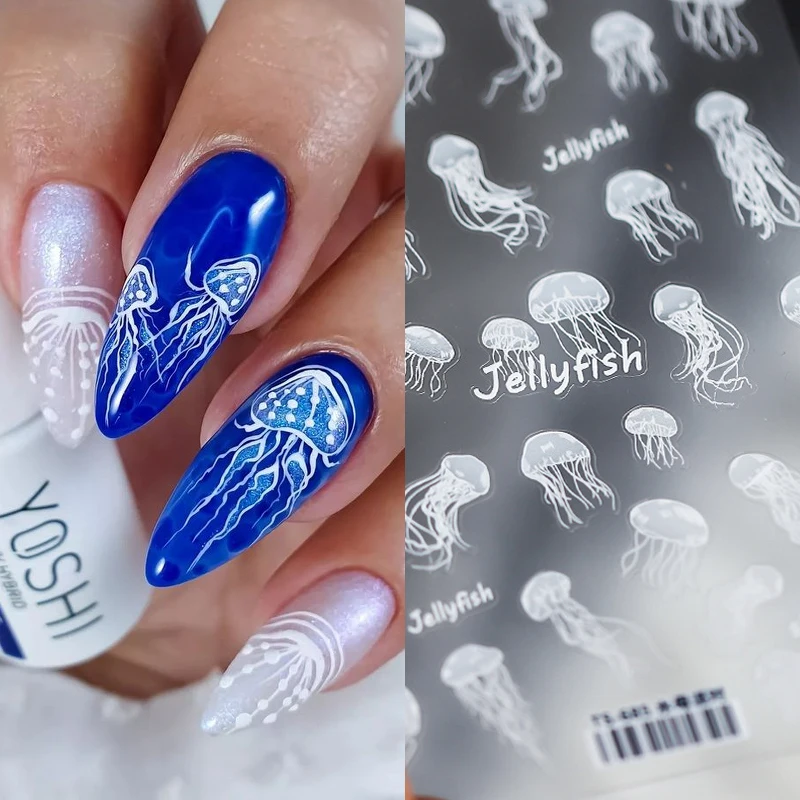 Jellyfish Nail Art