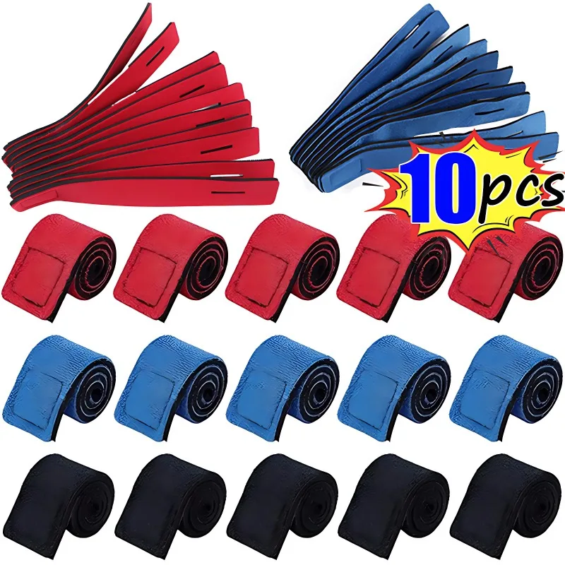 5-10pcs-Fishing-Rod-Tie-Holders-Straps-Fastener-Hook-Belts-Loop-Cable ...