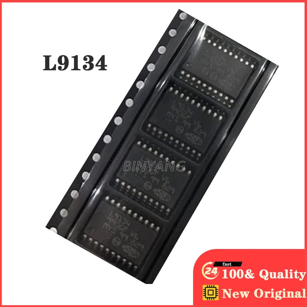 5PCS-100-New-Original-L9134-SOP-20-SMD-IC-car-engine-ignition-driver-IC ...