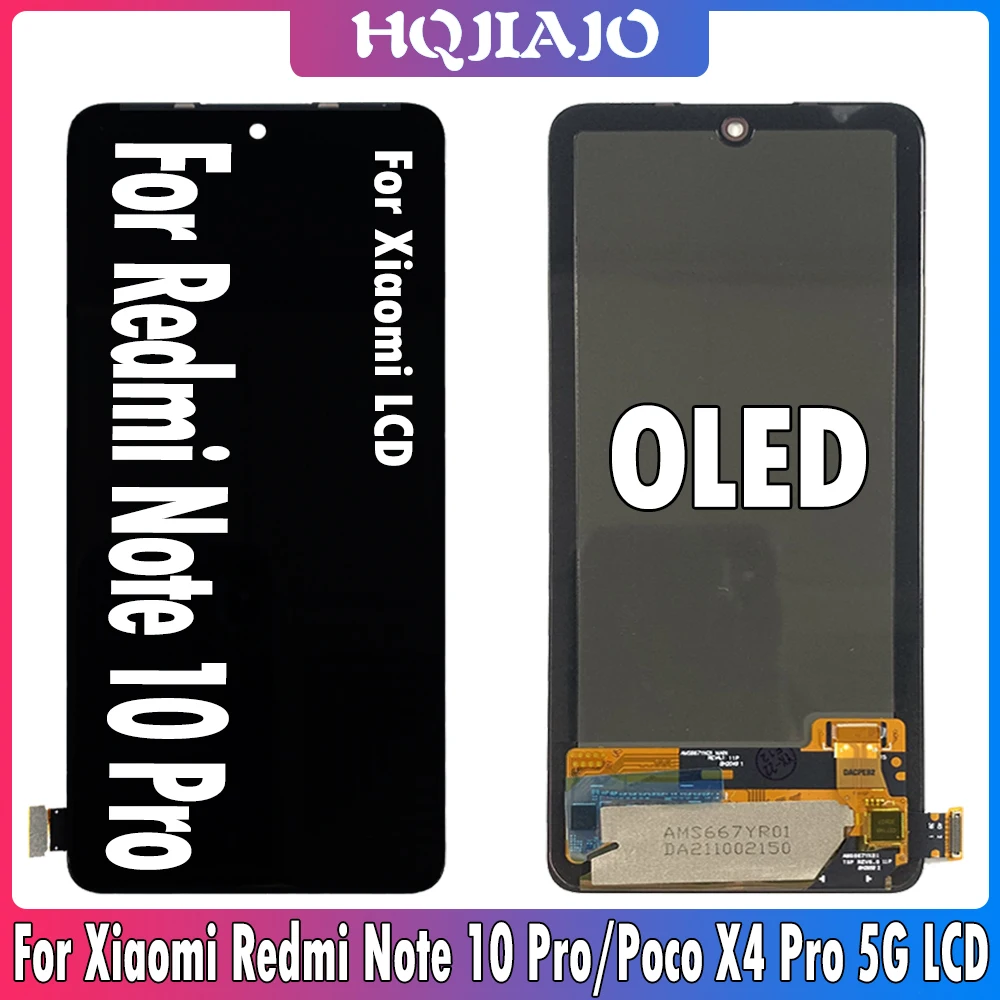 6-67-OLED-For-Xiaomi-Redmi-Note-10-Pro-LCD-Display-Touch-Screen-For ...
