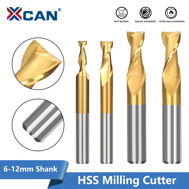 Hss Milling Cutter End Mill | Milling Cutter 1 Flute Hss | Hss Milling Cutter Spiral - Milling ...