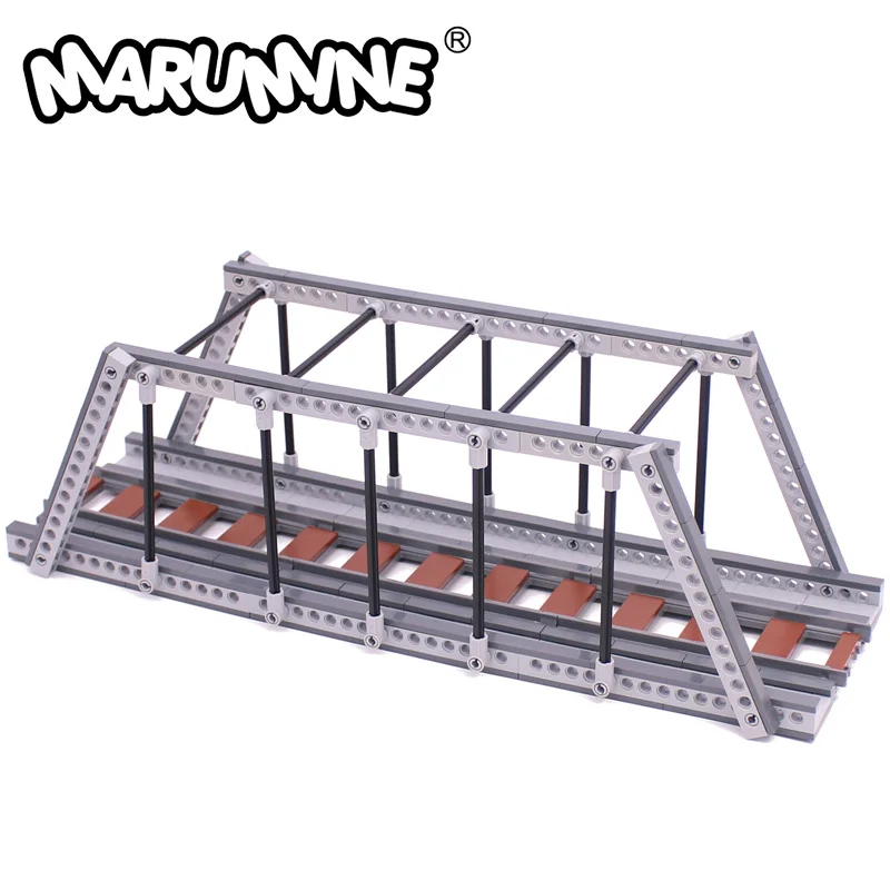 Marumine-MOC-Train-Track-Bridge-222PCS-City-Viaduct-Railway-Bricks ...