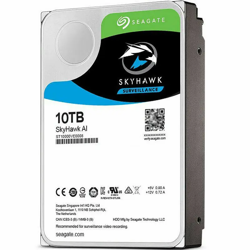 FOR-Seagate-SkyHawk-AI-10TB-HDD-Hard-Drive-7200RPM-256MB-Cache-SATA ...