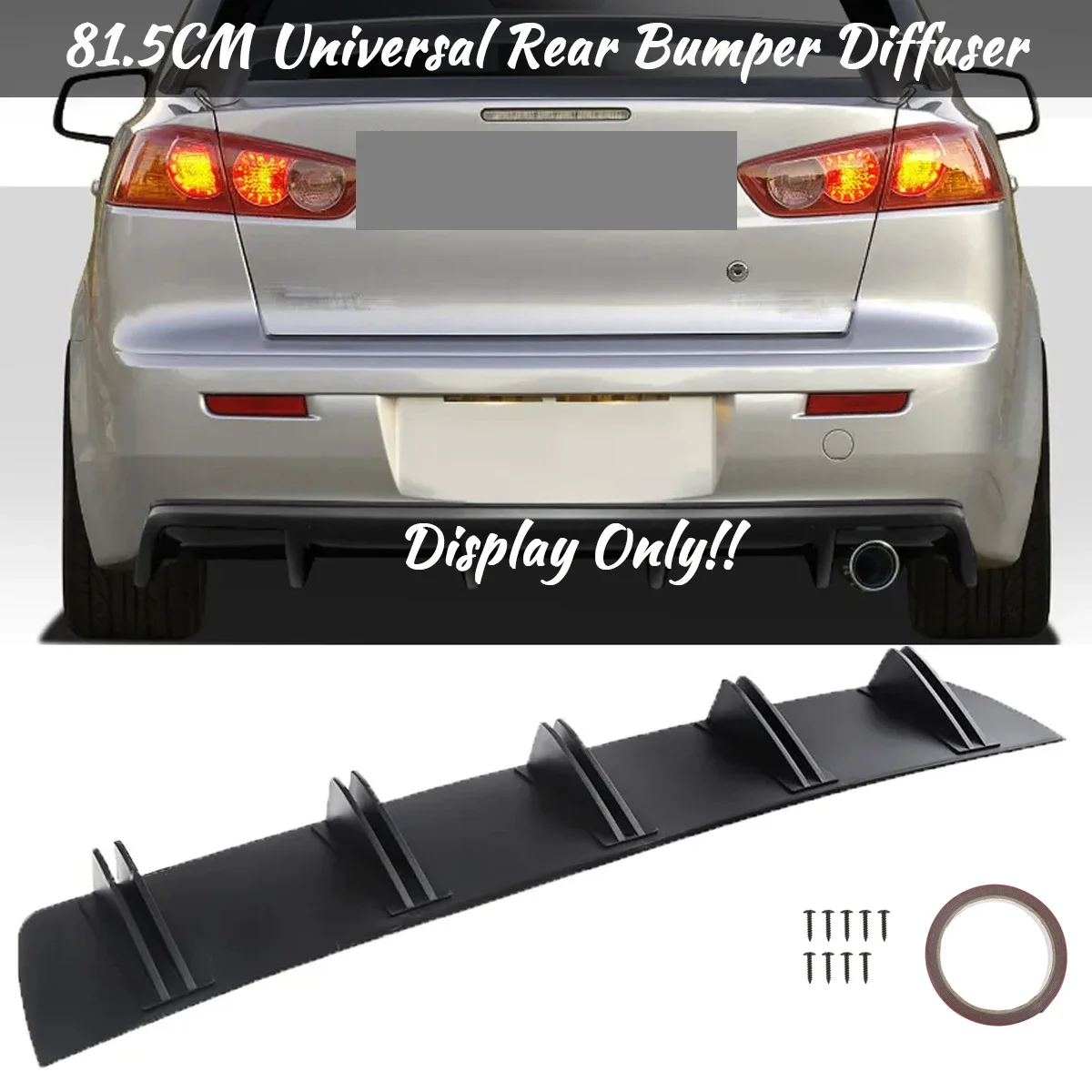 Universal Rear Diffuser for Car: The Real Performance and Fit Guide for ...