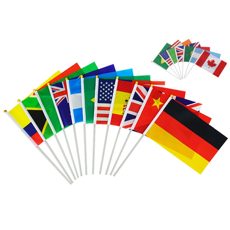 Polyester Hand Waving Flag | Small Countries Flags | Country Waving ...