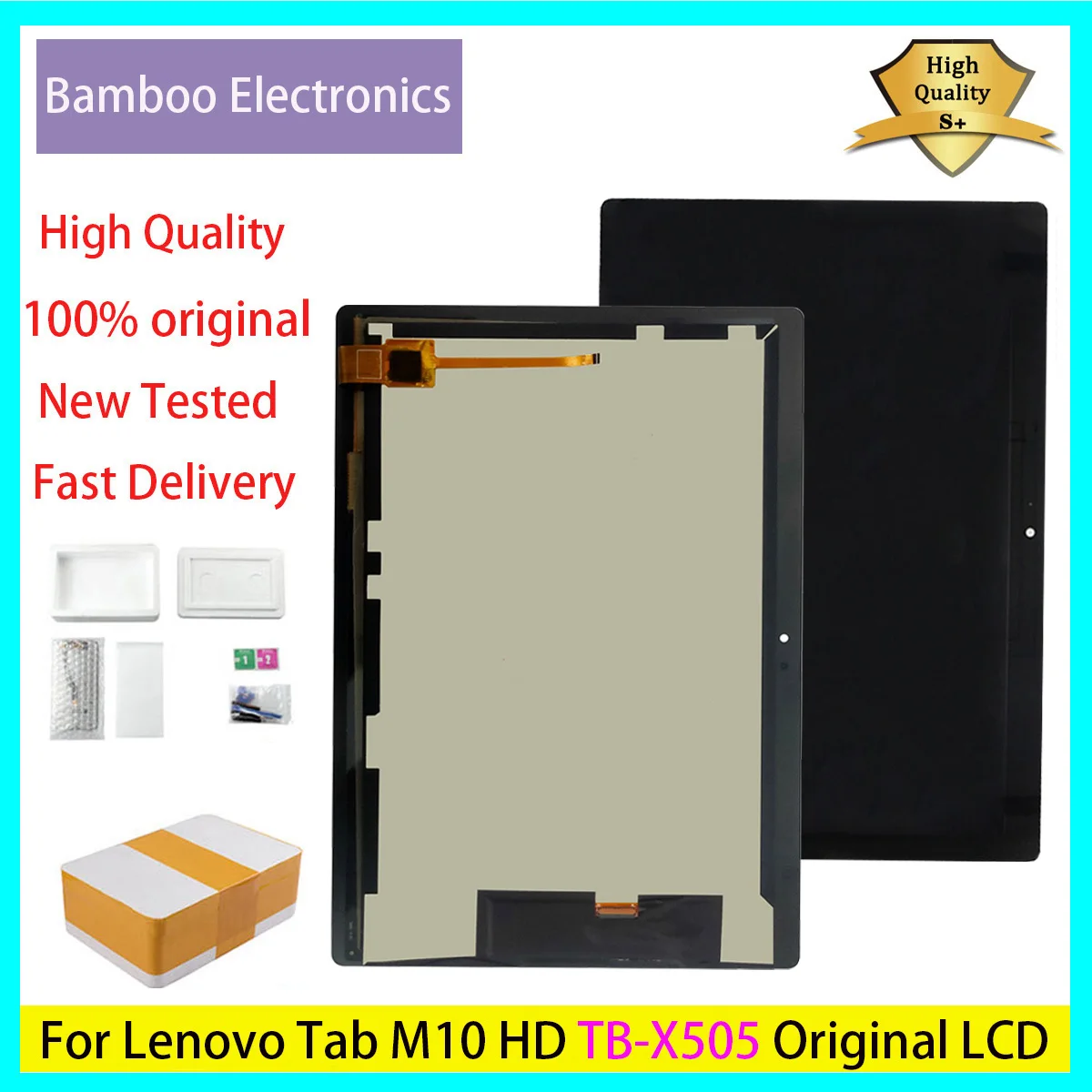 10.1" 100% Tested Original For Lenovo Tab M10 HD TB-X505 lcd X505F ...