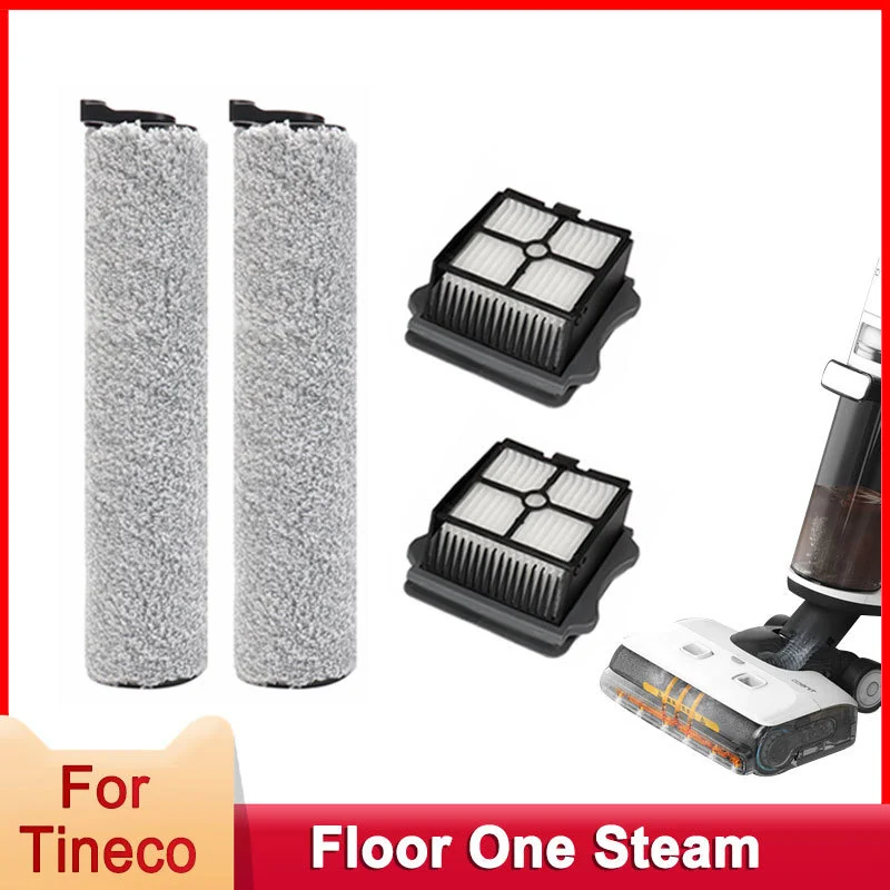 Roller Brush Hepa Filter for Tineco FLOOR ONE Steam Wet Dry Handheld ...