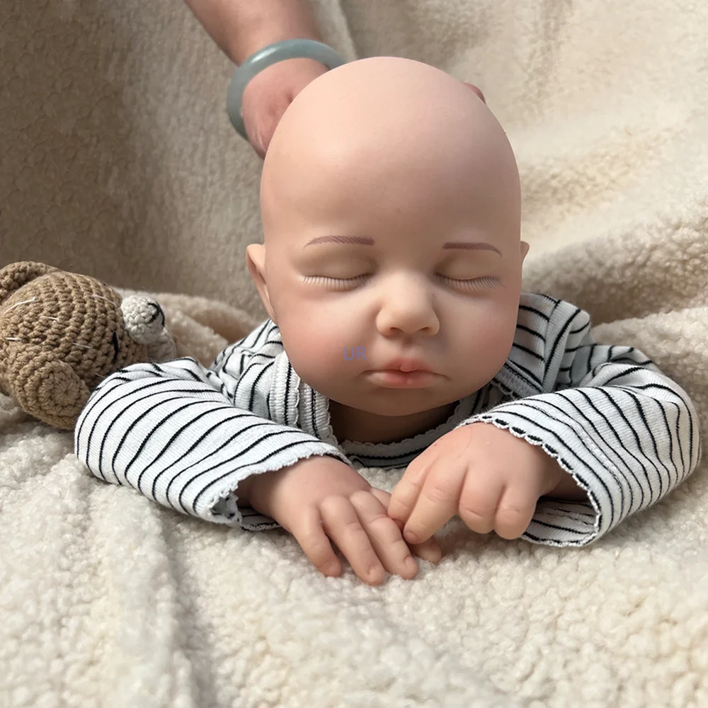 20Inch Silicone Reborn Baby Doll Handmade Painted Newborn Silicone ...