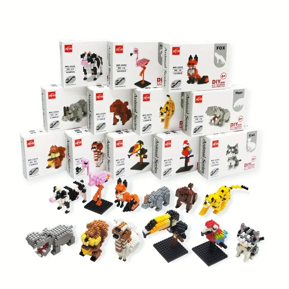 12-shapes-of-children-s-small-particle-micro-diamond-building-blocks ...